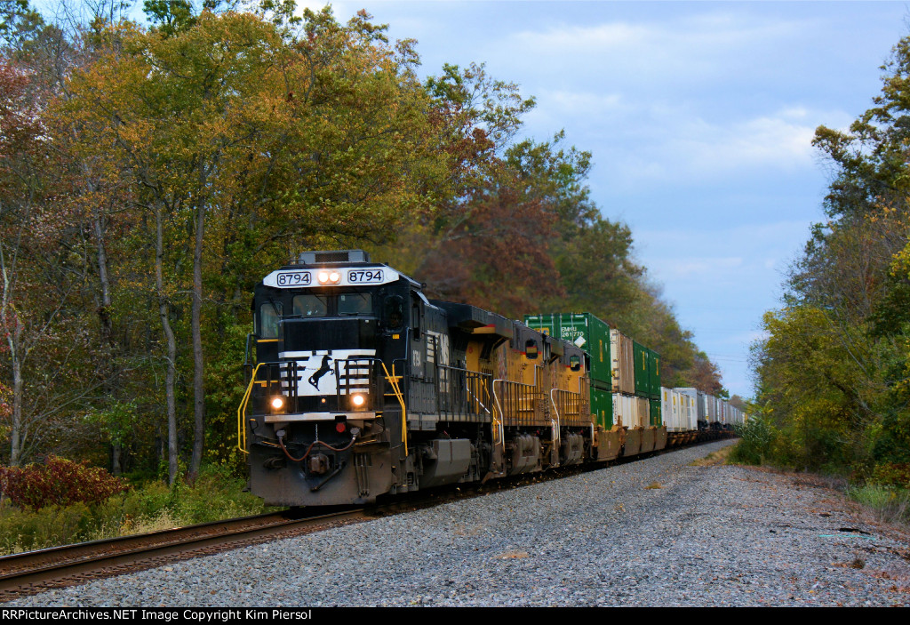 NS 8794 UP 7778 UP 7379 NS Train 211